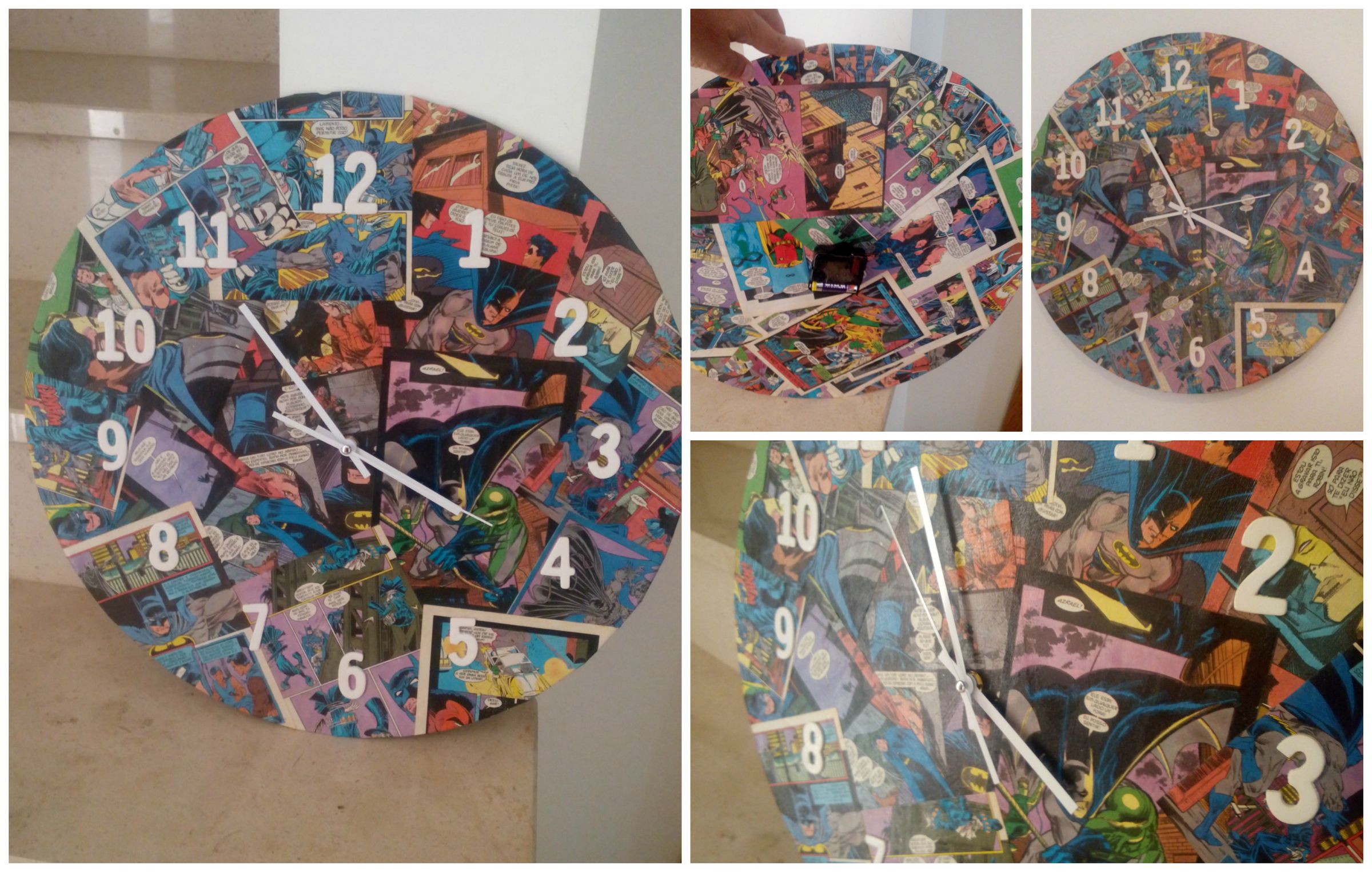 Vintage Book Cardboard Clock : 6 Steps (with Pictures) - Instructables