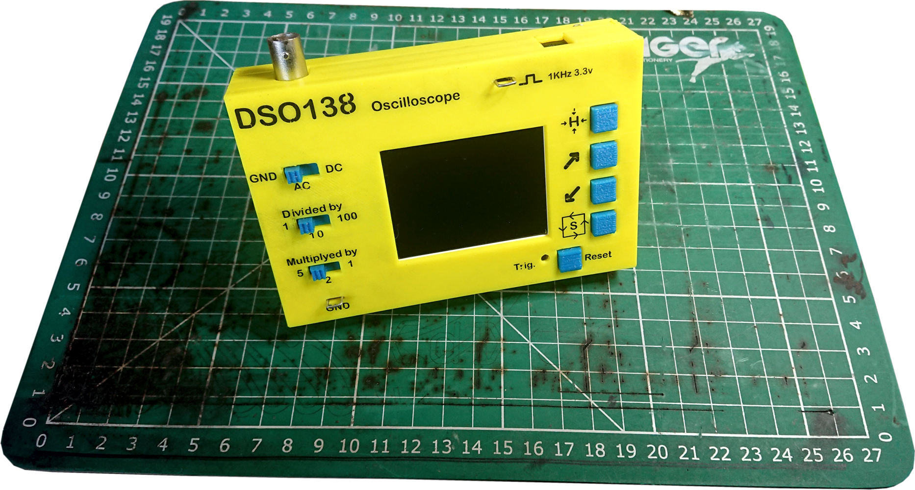 Add Decals to Plastic Prints Also DSO138 Oscilloscope Case : 21 Steps ...