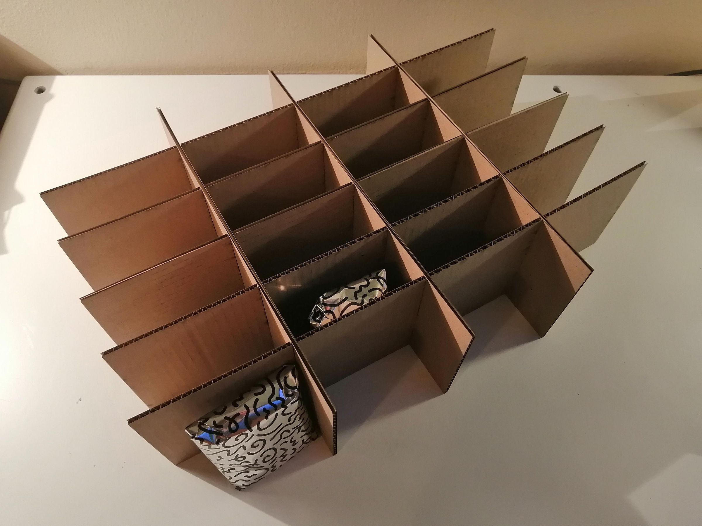 Advent Calendar From Cardboard : 8 Steps (with Pictures) - Instructables