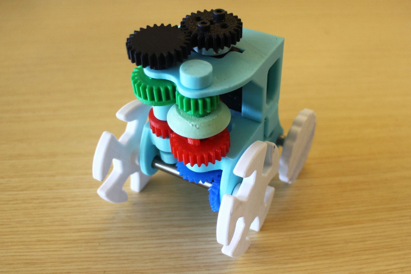 GearBot: a Dual Speed, Gear Driven Bot : 23 Steps (with Pictures ...