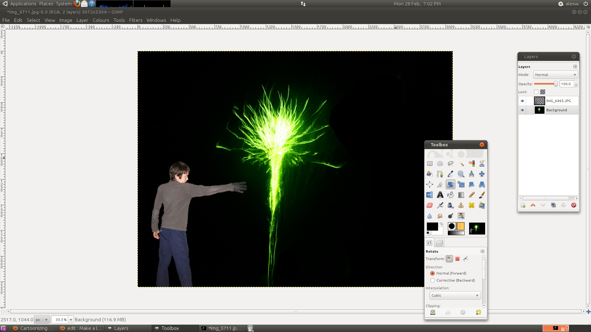 Make a Light Explosion With Gimp or Photoshop : 9 Steps - Instructables