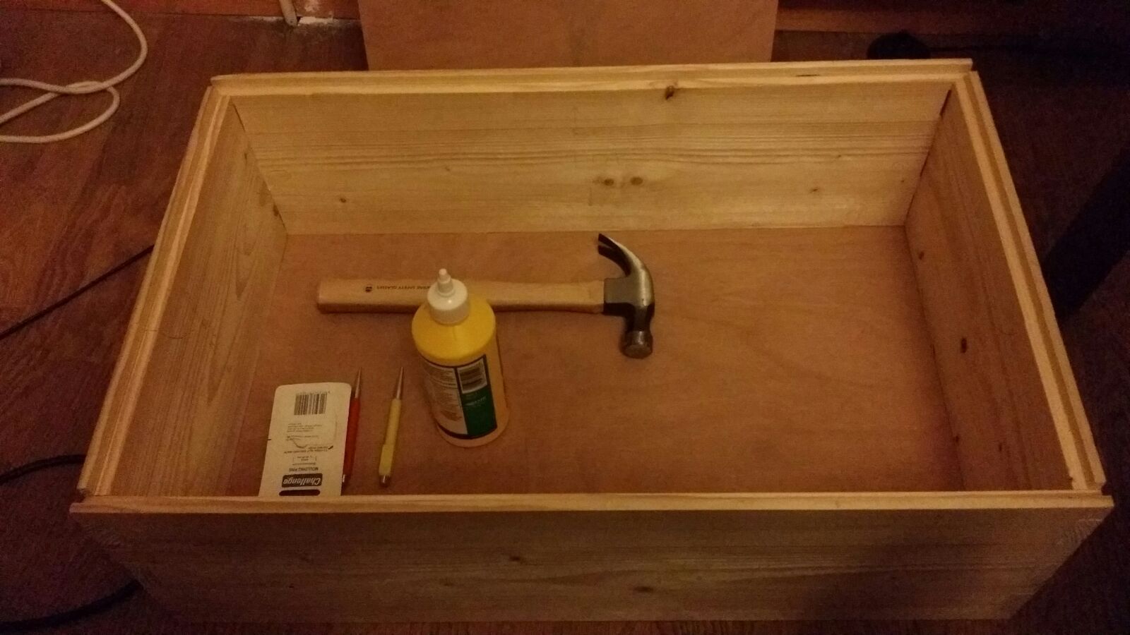 Beginning Woodworking Part 2: Fall Front Wooden Toolbox : 6 Steps (with ...