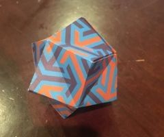 One Paper Stellated Octohedron : 7 Steps - Instructables