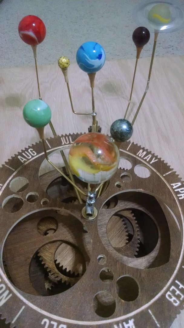 Desktop Solar System Model