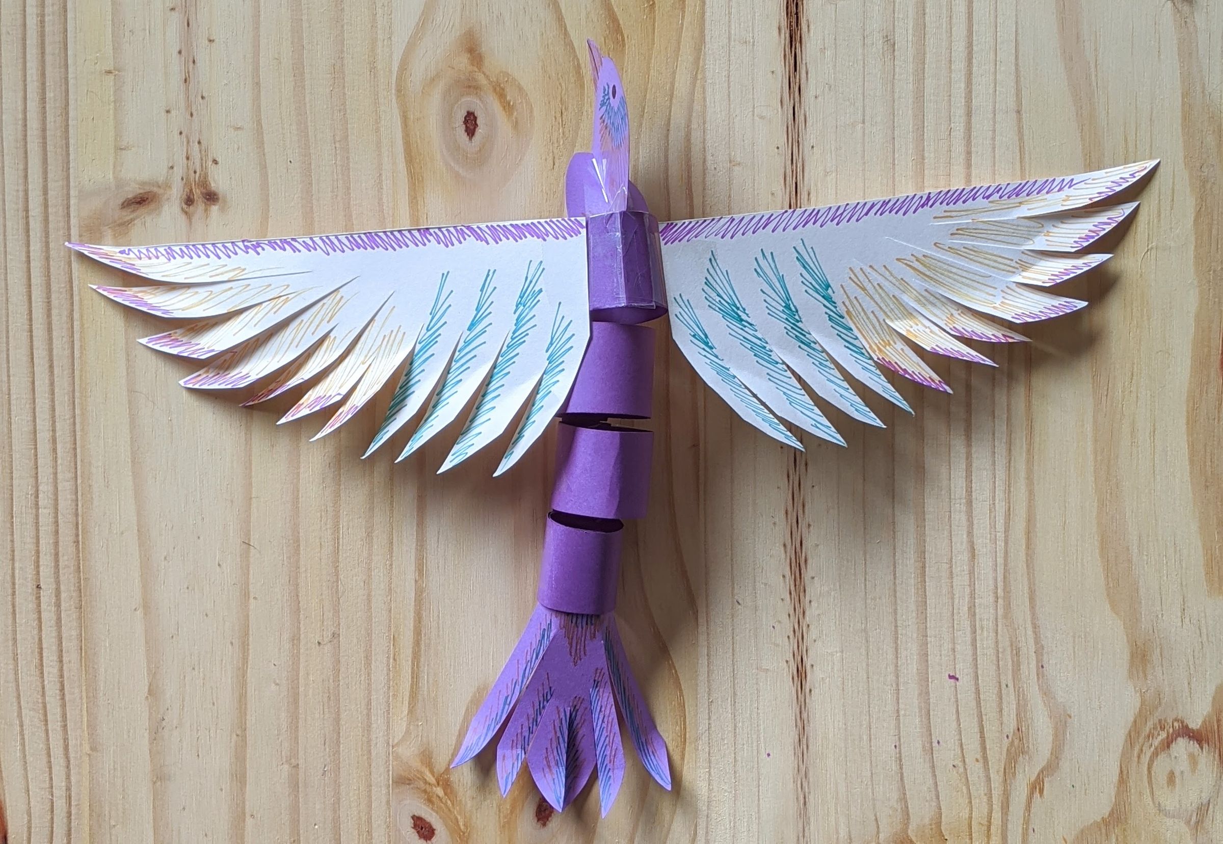 Paper Flying Puppet : 5 Steps (with Pictures) - Instructables