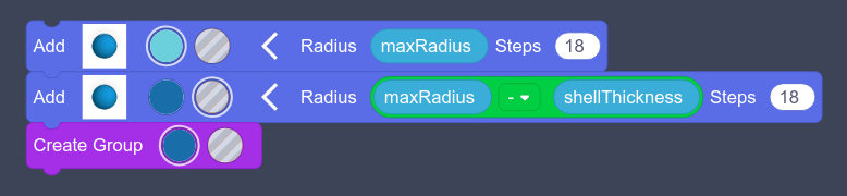 Parametric Gyroscope and Robot Made With Tinkercad Codeblocks - Tinkercad