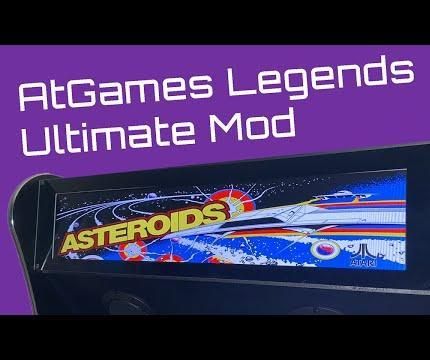 AtGames Legends Arcade Machine Ultimate Mod : 7 Steps - Instructables