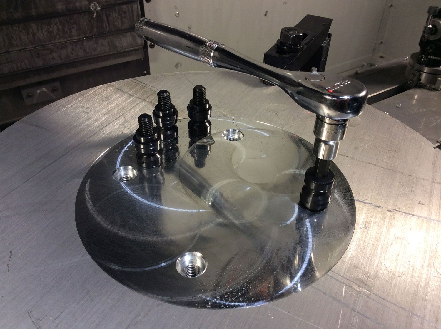 Precision 2-sided Workholding Fixture Using Lang 96mm Quick-Point ...
