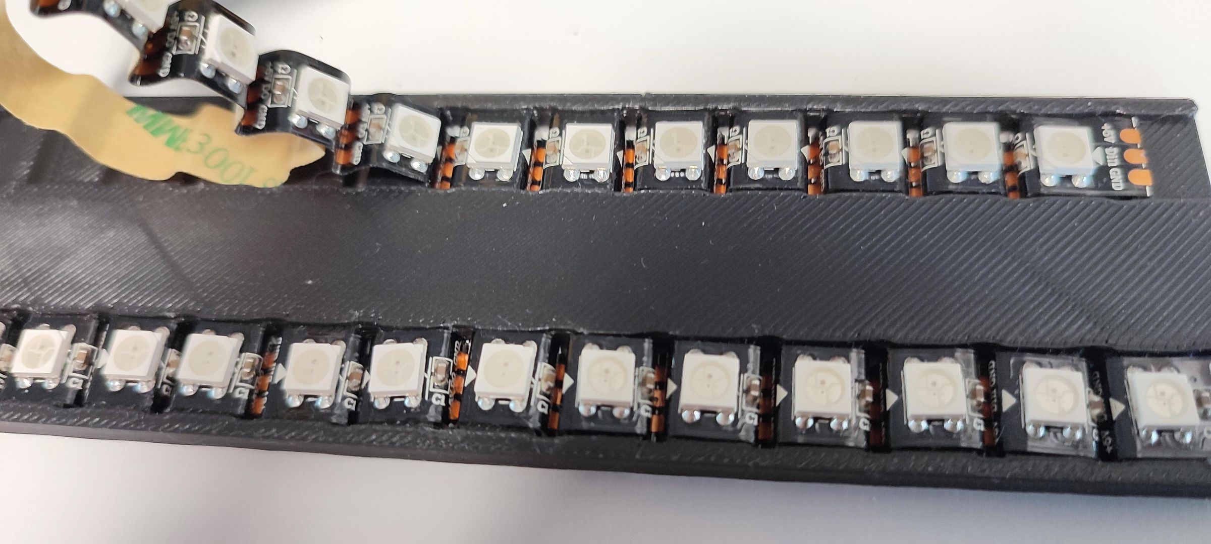 A Linear LED Clock for Your Desktop : 5 Steps (with Pictures ...
