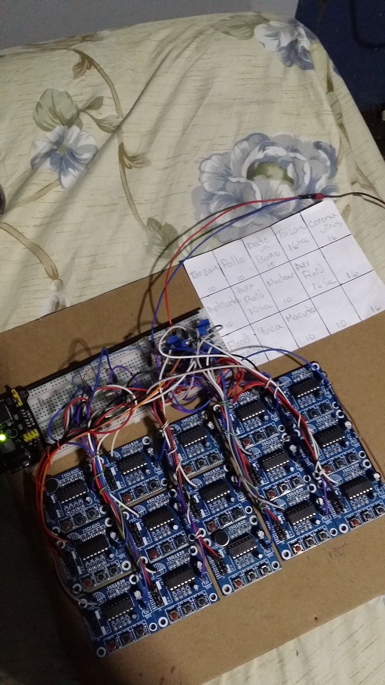 HOW TO USE ISD1820 VOICE RECORDER AND PLAYER : 6 Steps - Instructables