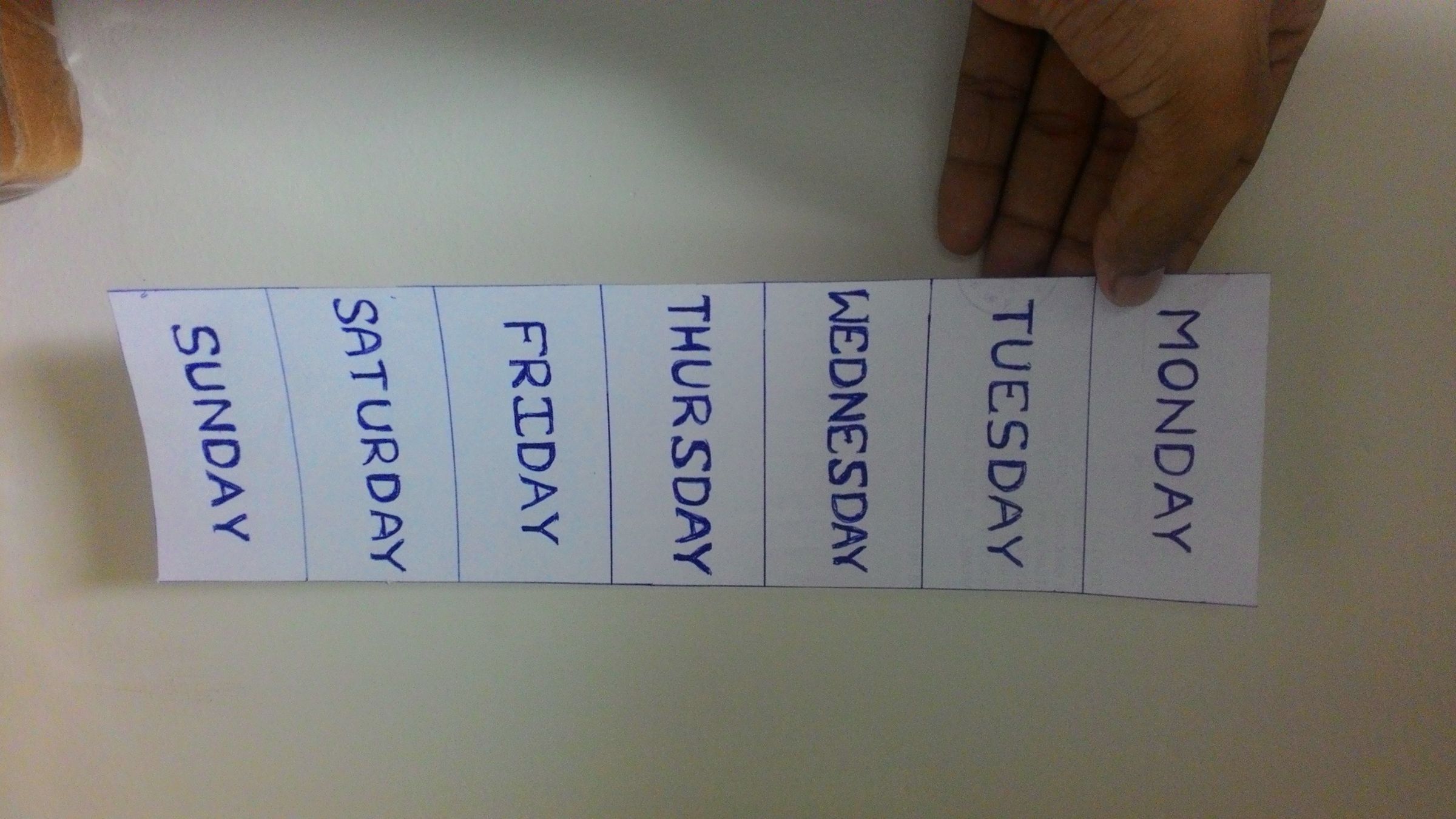 Convertible Timetable and Calendar for Classroom - Instructables