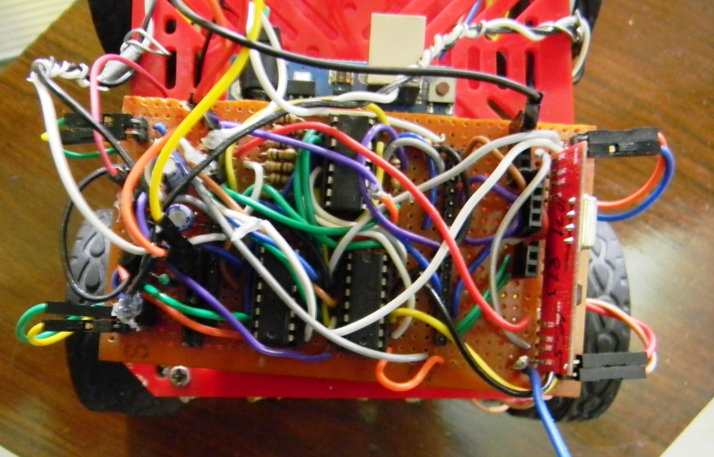 The Wireless,Obstacle Detecting,Beeping Robot Using Arduinos! : 11 ...