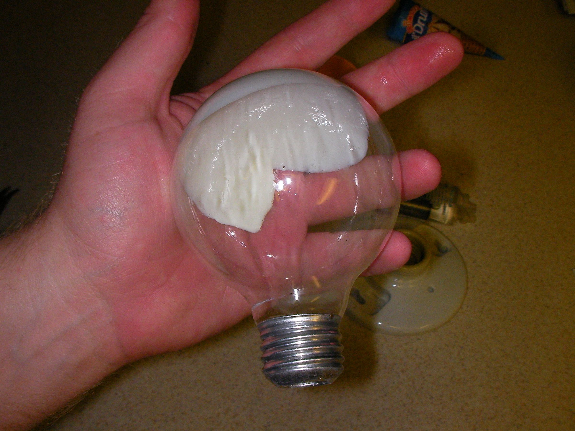 Glow in the Dark Light Bulb Night Light (Glo-Bulb) : 5 Steps ...