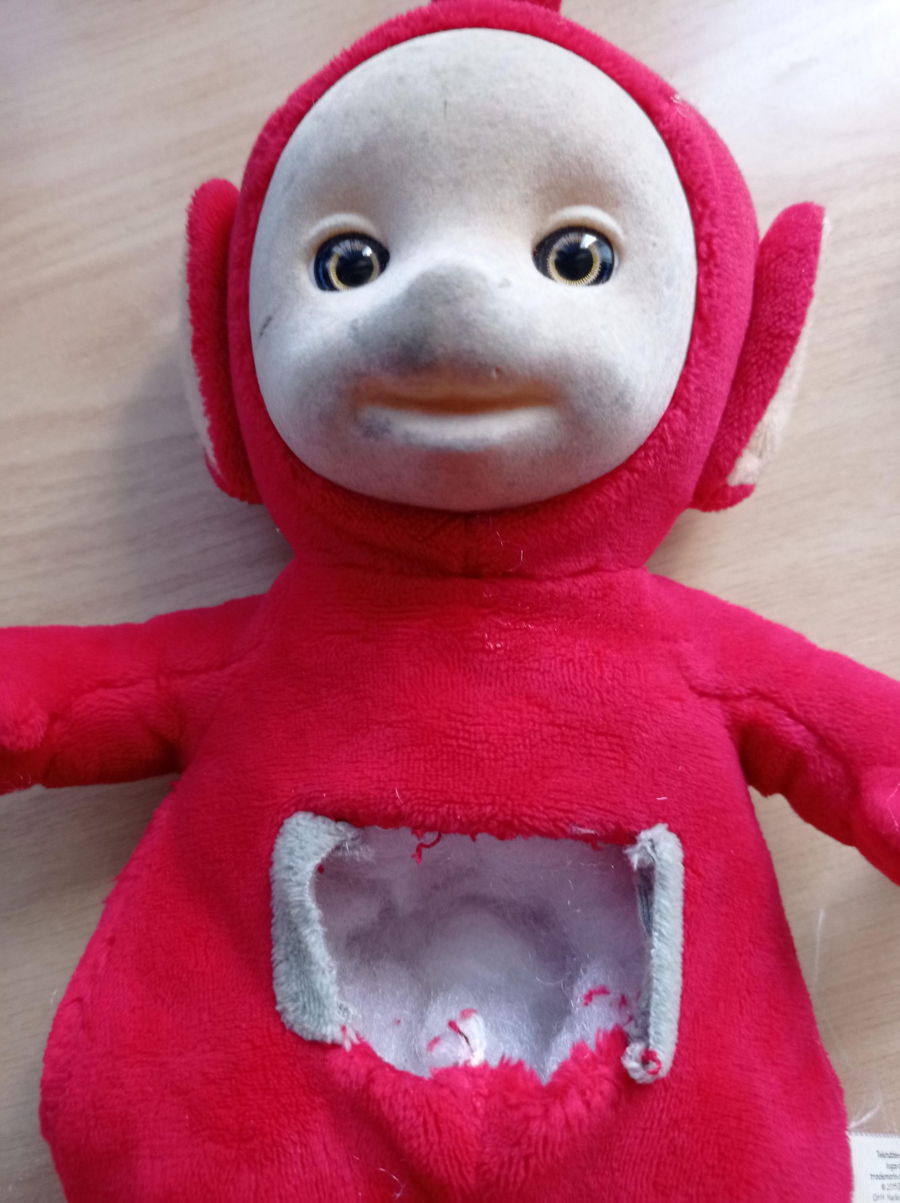 Teletubbies Toy With Real LCD Screen on Its Tummy Playing Real Videos ...