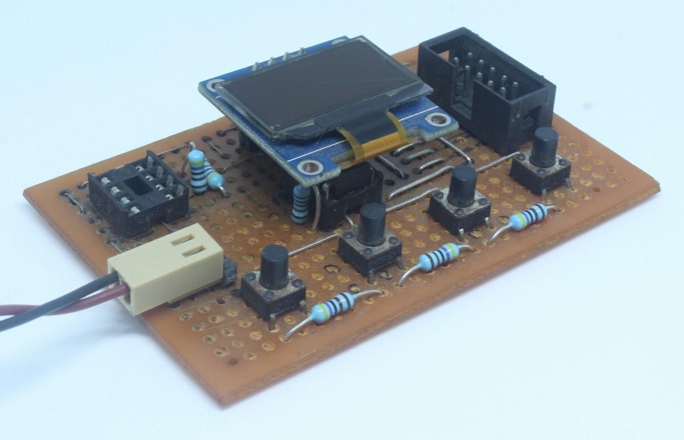 Interfacing SSD1306 Based I2C 128x64 OLED Module With ATtiny85 Without ...
