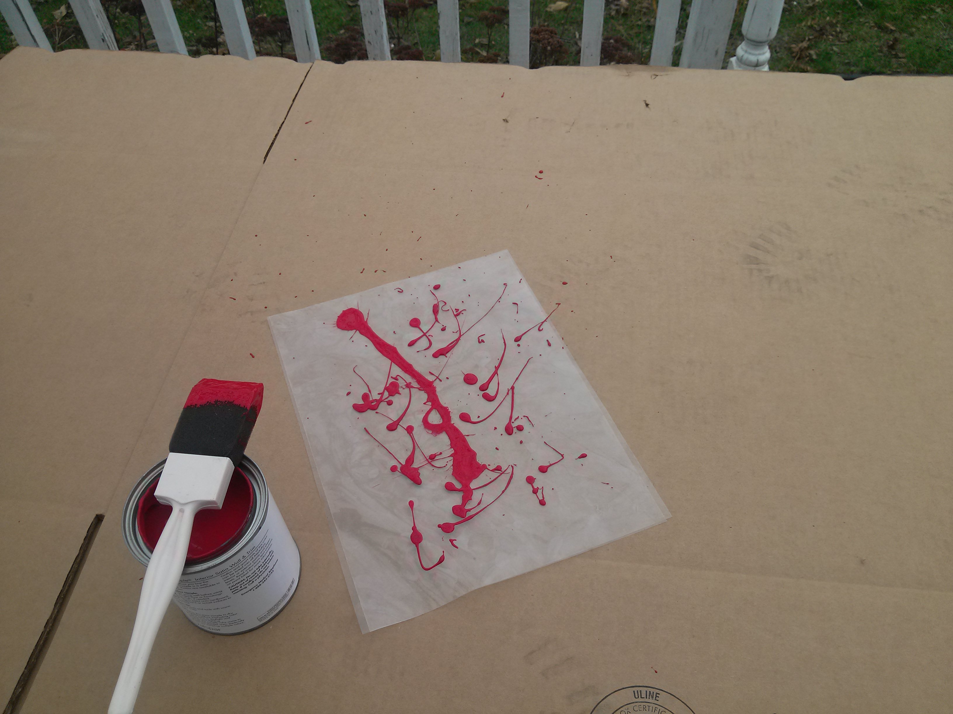 "Paint Splatter" Wall Decor Design : 12 Steps (with Pictures ...