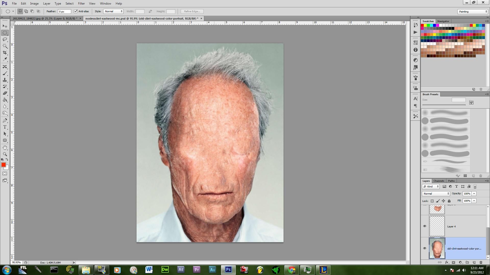 Photoshop CS6: No Nose Creepy People : 4 Steps - Instructables