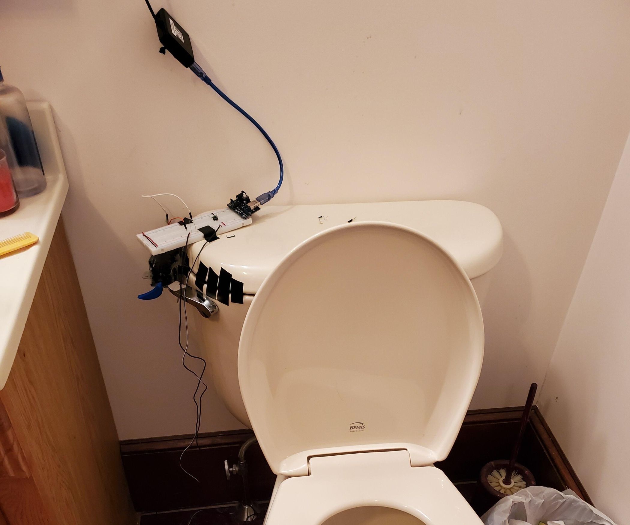 AUTOMATIC TOILET FLUSHER : 5 Steps - Instructables