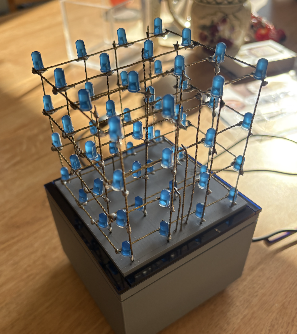 4x4 LED Cube for Raspberry Pi Pico : 8 Steps (with Pictures) - Instructables