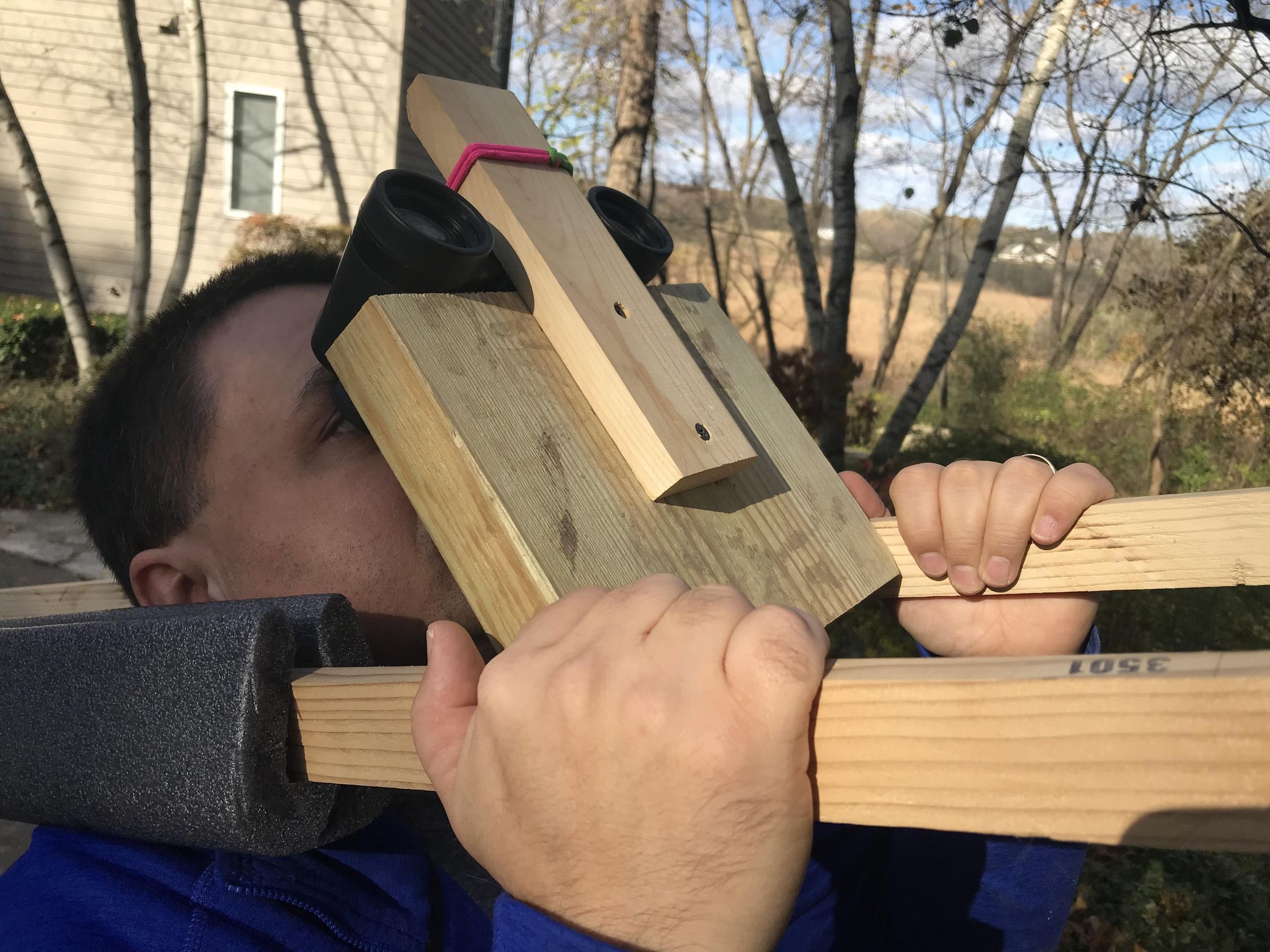 Binocular Frame for Backyard Astronomy : 13 Steps (with Pictures ...