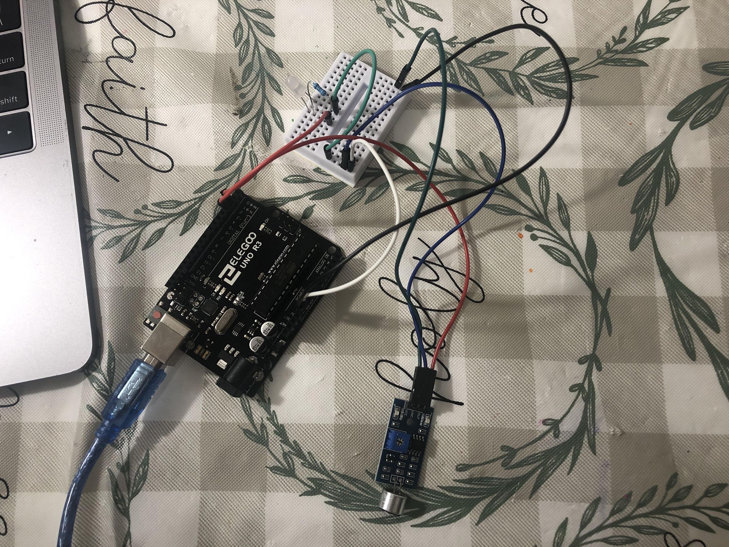 Sound Sensor to Led (Arduino) - Instructables