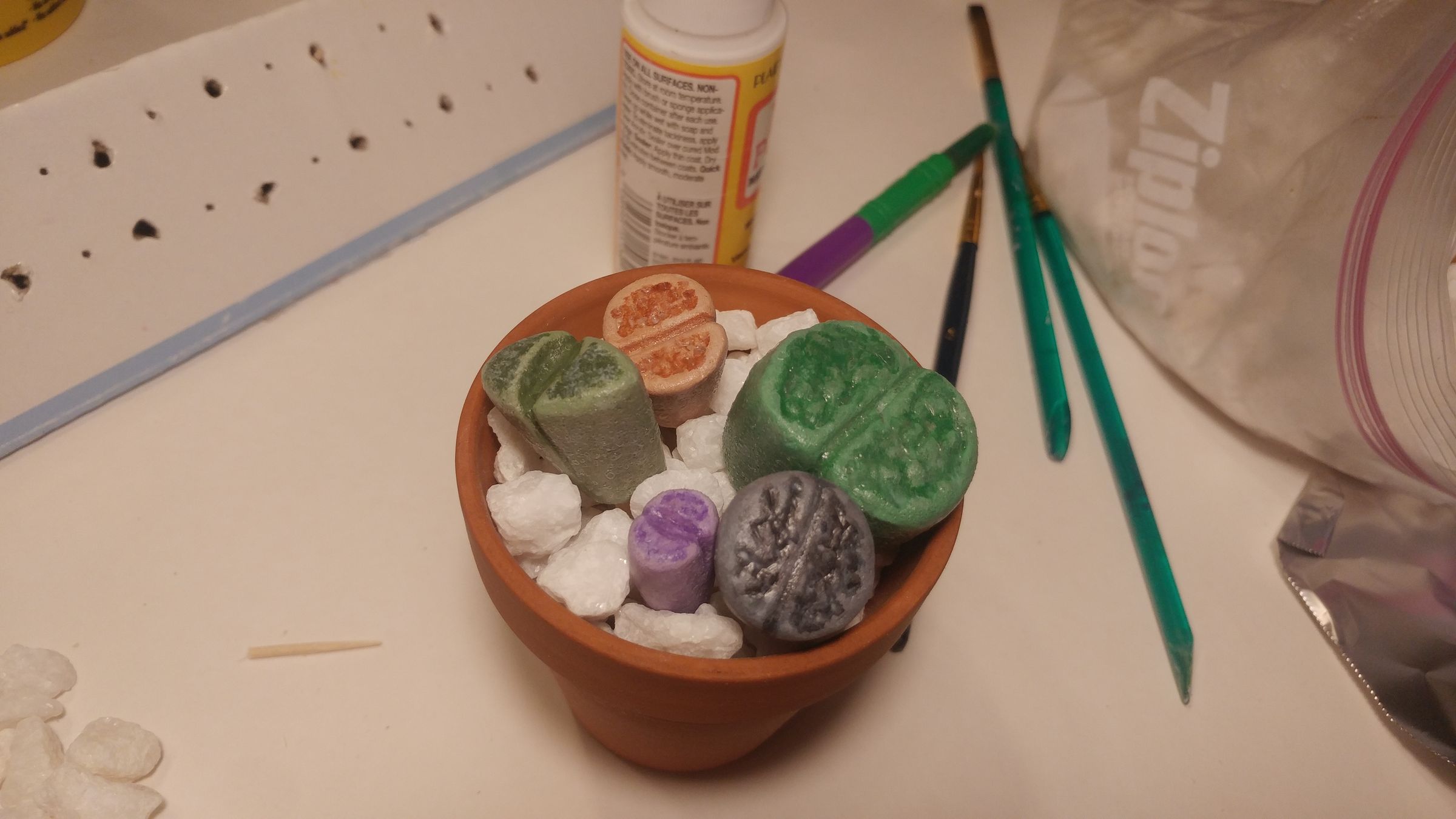Faux Living Stones (Lithops) : 10 Steps (with Pictures) - Instructables