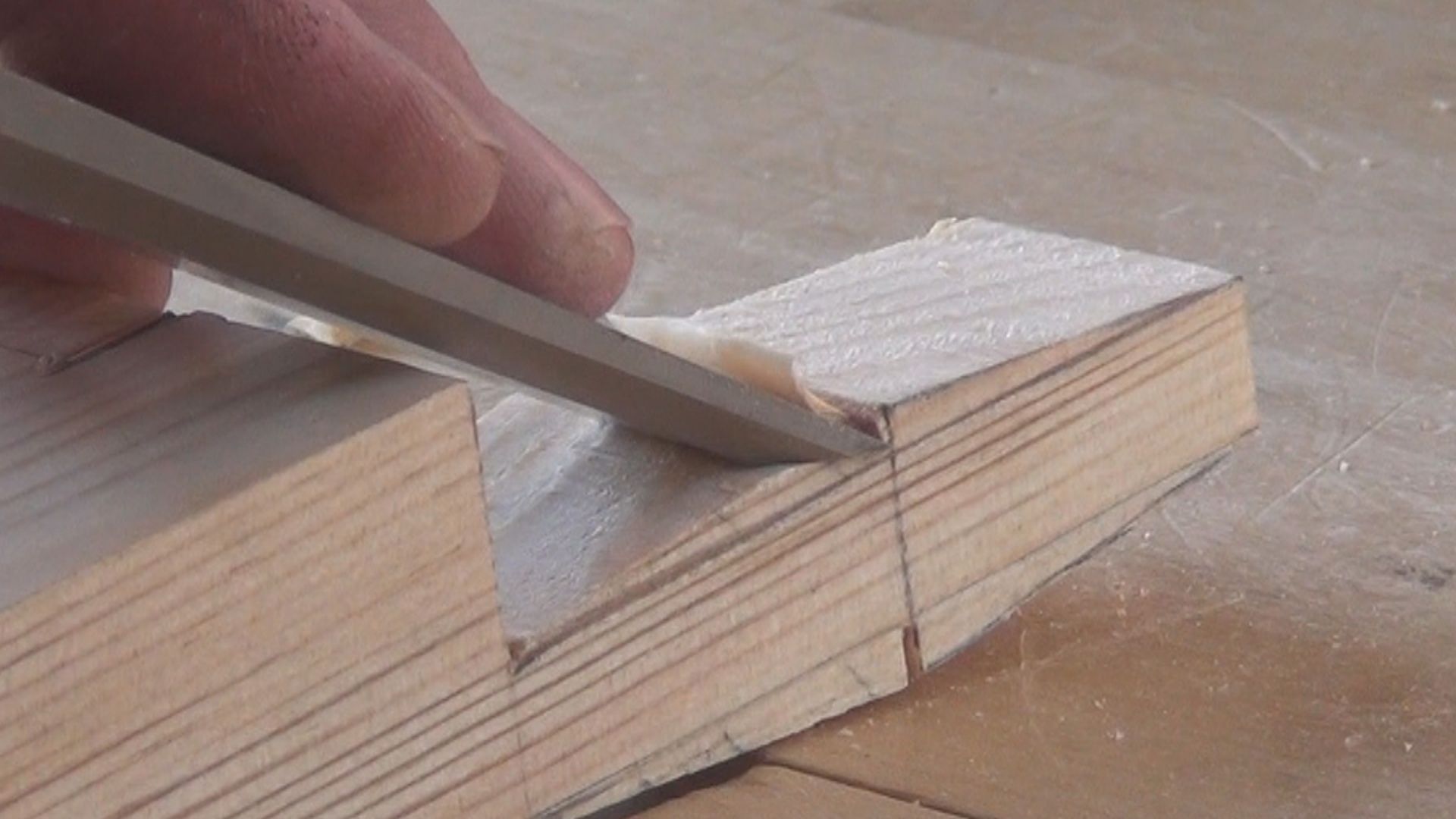 Stepped Gooseneck Splice (Koshikake Kamatsugi) : 6 Steps (with Pictures ...