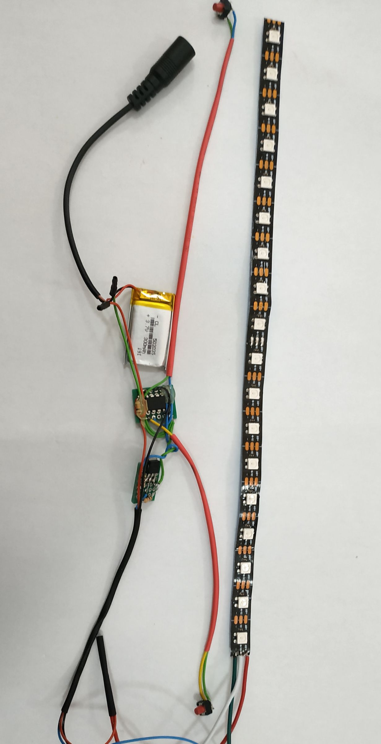 Safety Armband (with ATtiny85 and WS2812) : 5 Steps (with Pictures ...