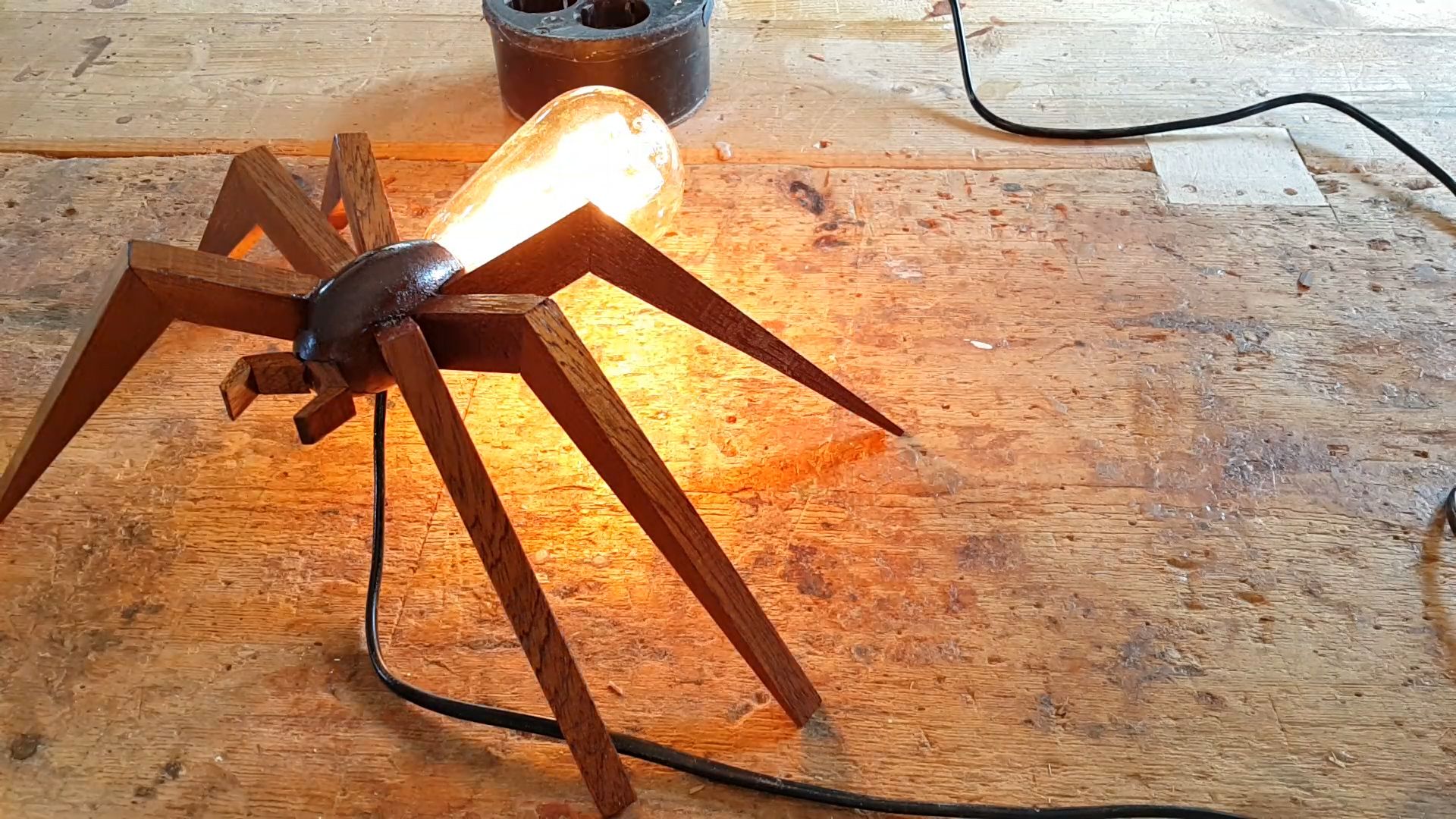 Spider Shaped Lamp : 11 Steps (with Pictures) - Instructables