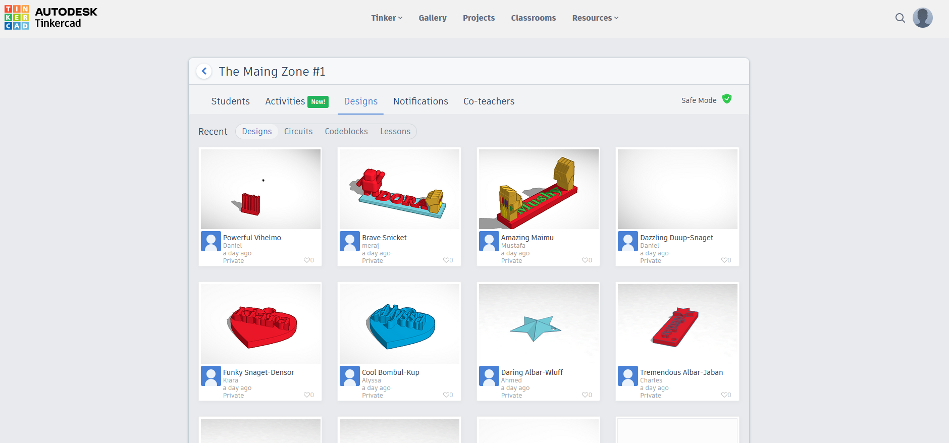 Teaching With TinkerCAD - 3D Printed Keyrings : 4 Steps (with Pictures ...