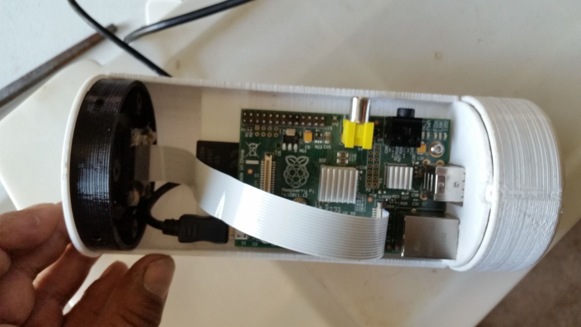 3d Printed Raspberry Pi Security Camera : 6 Steps (with Pictures ...