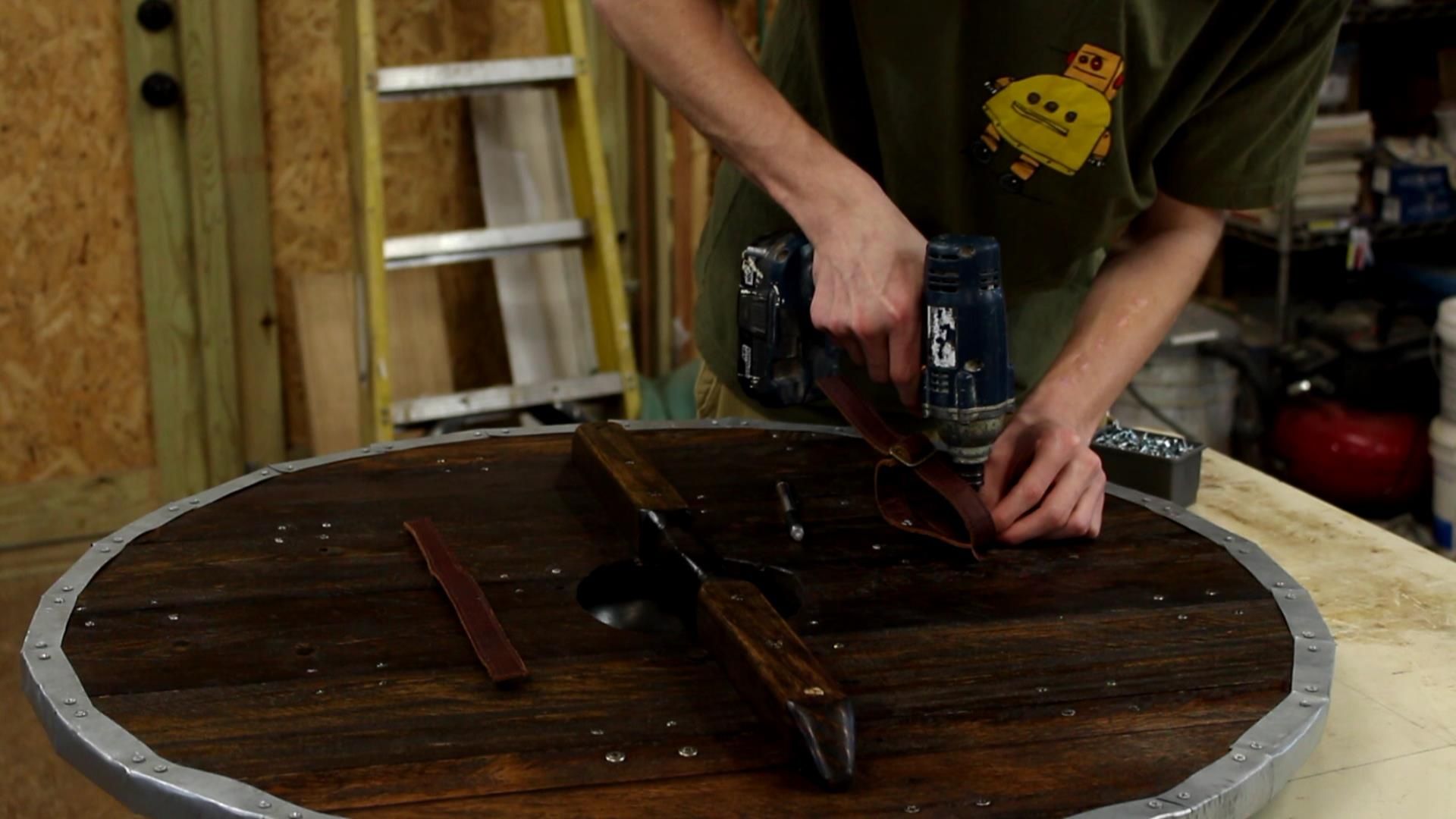 Pallet Wood Viking Shield (Make It Medieval-Ish) : 22 Steps (with ...