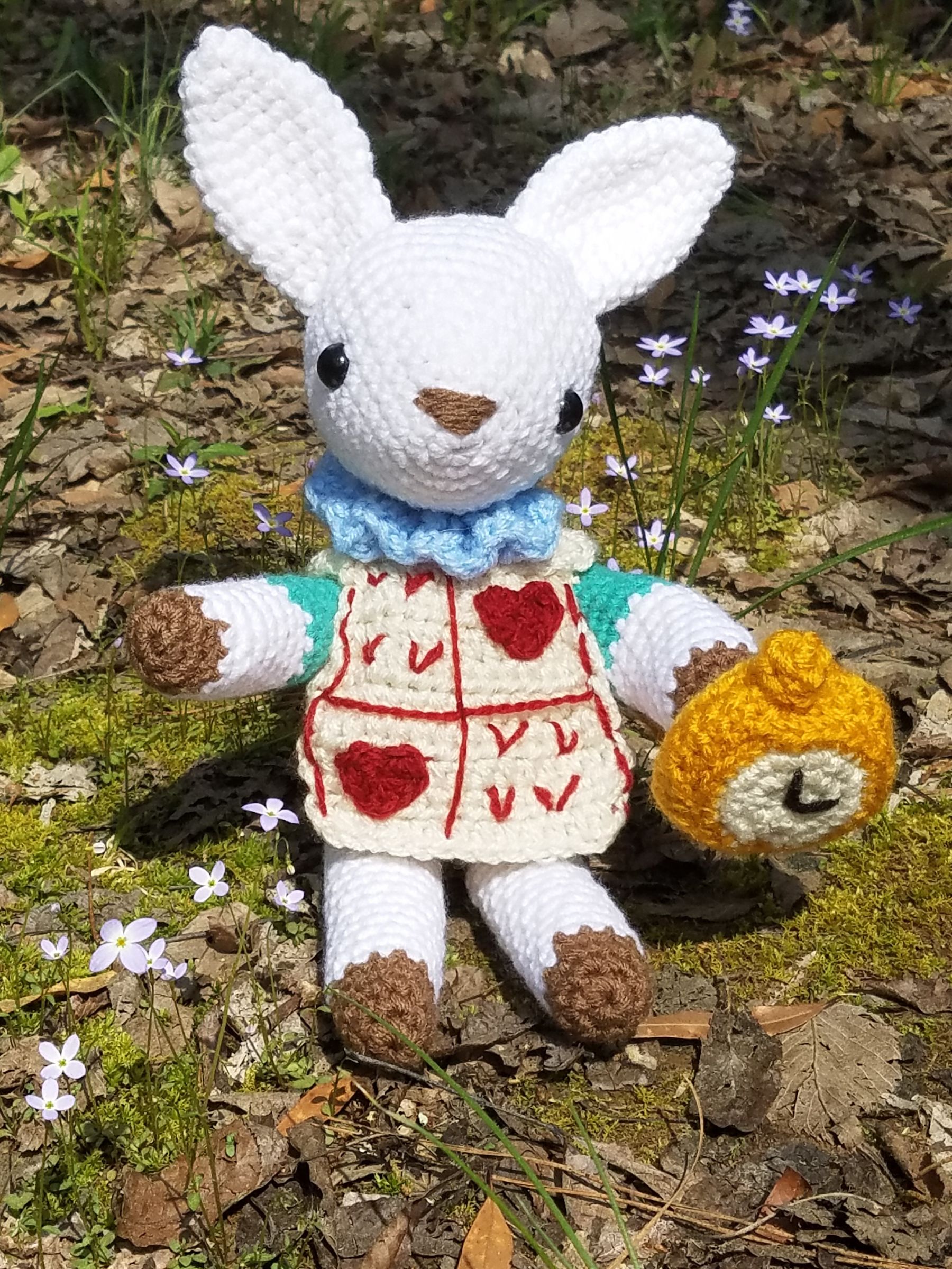 Crochet White Rabbit : 5 Steps - Instructables