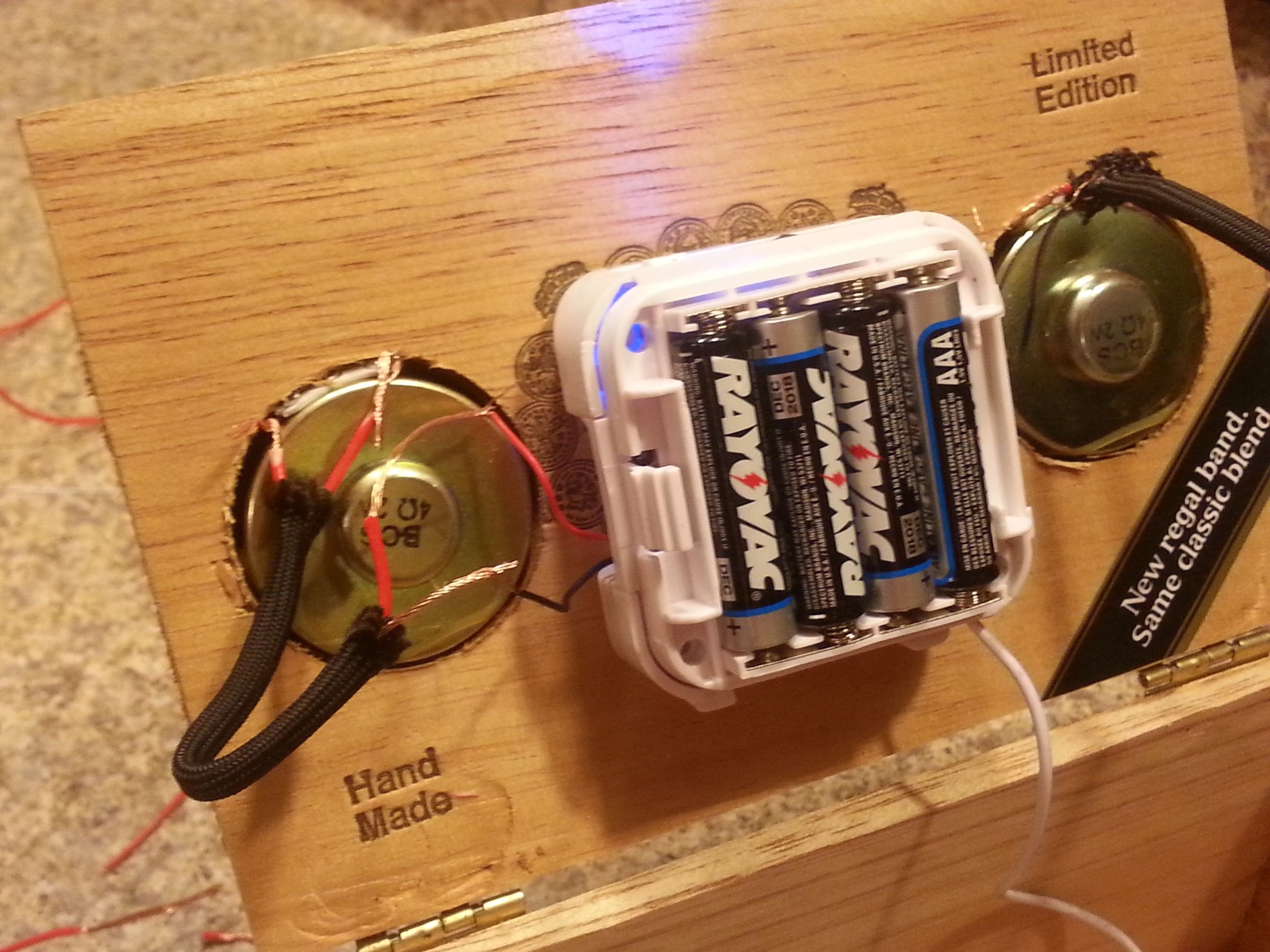 Cigar Box Speaker With False Bottom : 13 Steps - Instructables