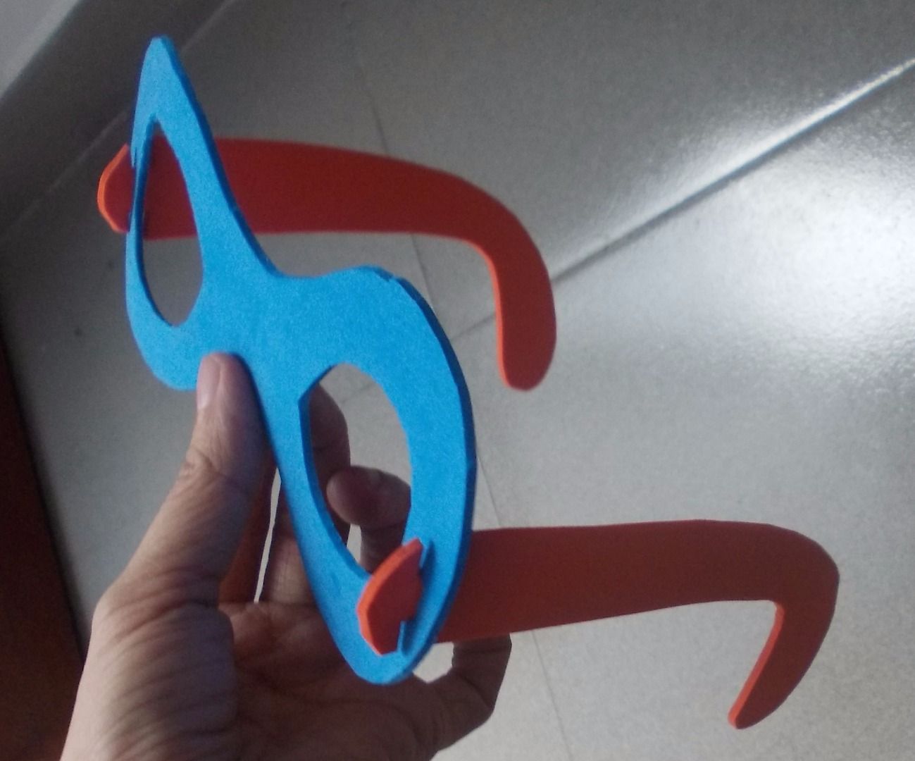 How to Make Miss La Sen Foam Eyeglasses for Kid. : 13 Steps (with ...