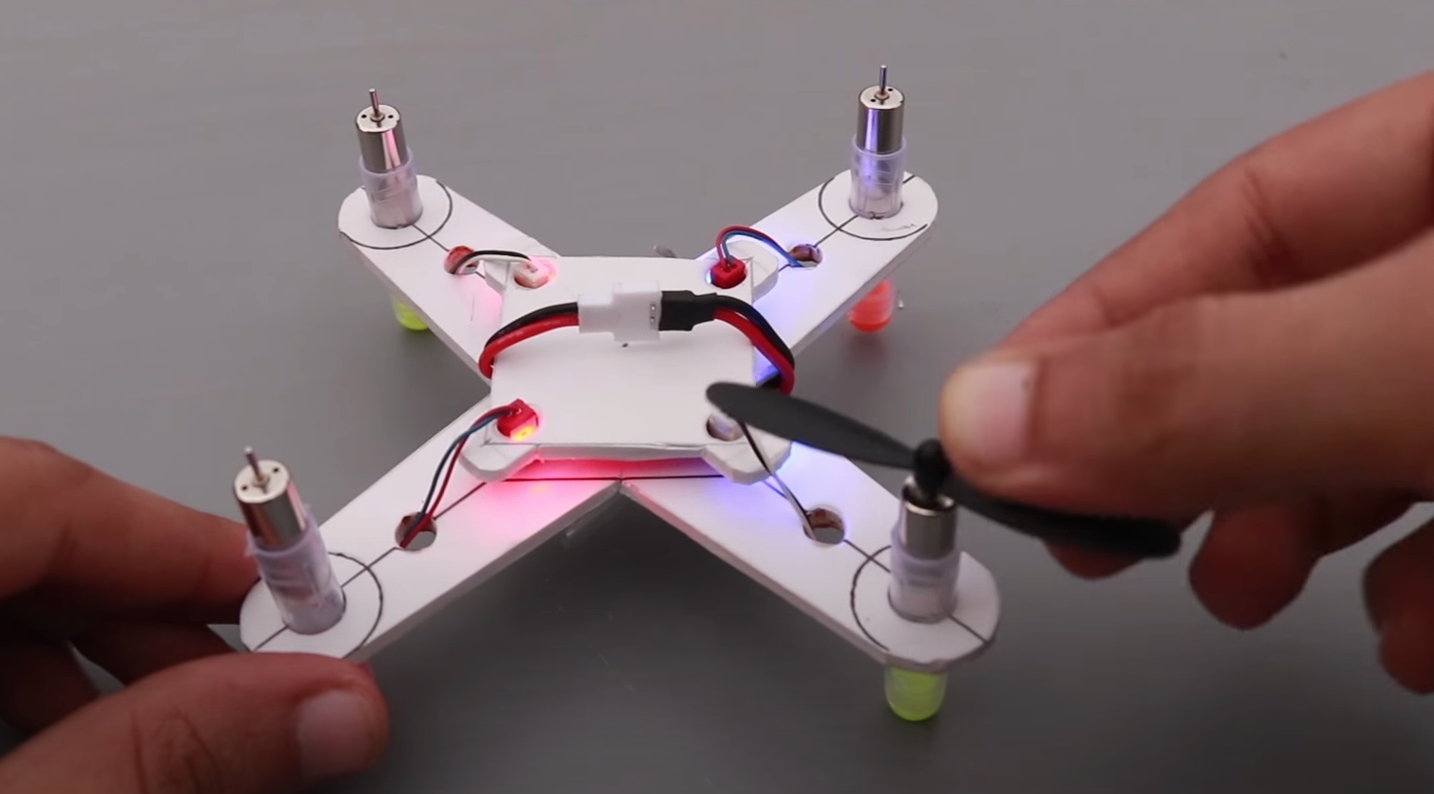 Flying Mini Drone : 8 Steps - Instructables