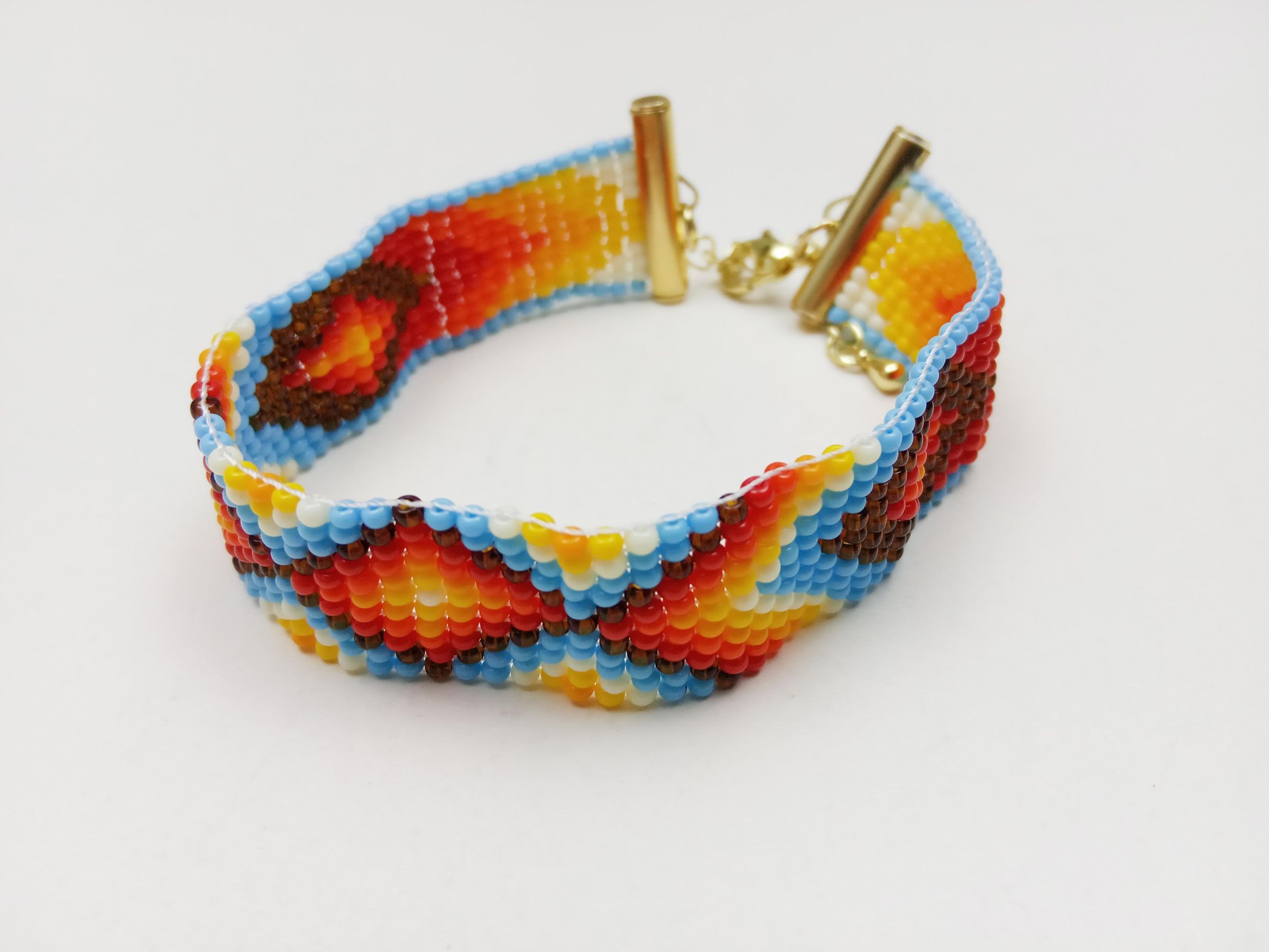 Pattern Beaded Bracelet : 7 Steps (with Pictures) - Instructables