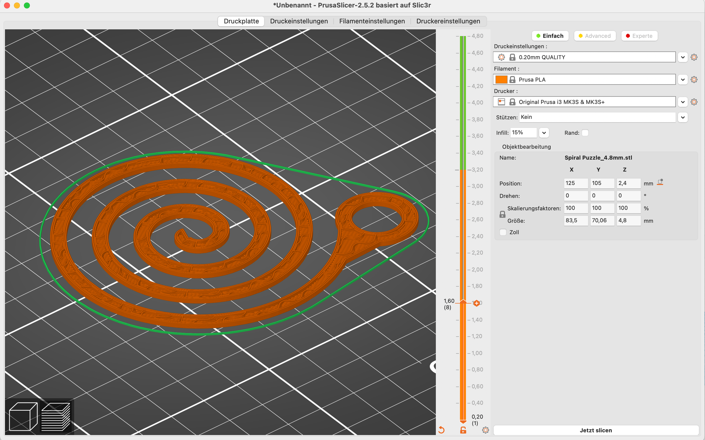 Spiral Puzzle - 3D-Printed - Wire Bending : 6 Steps (with Pictures ...