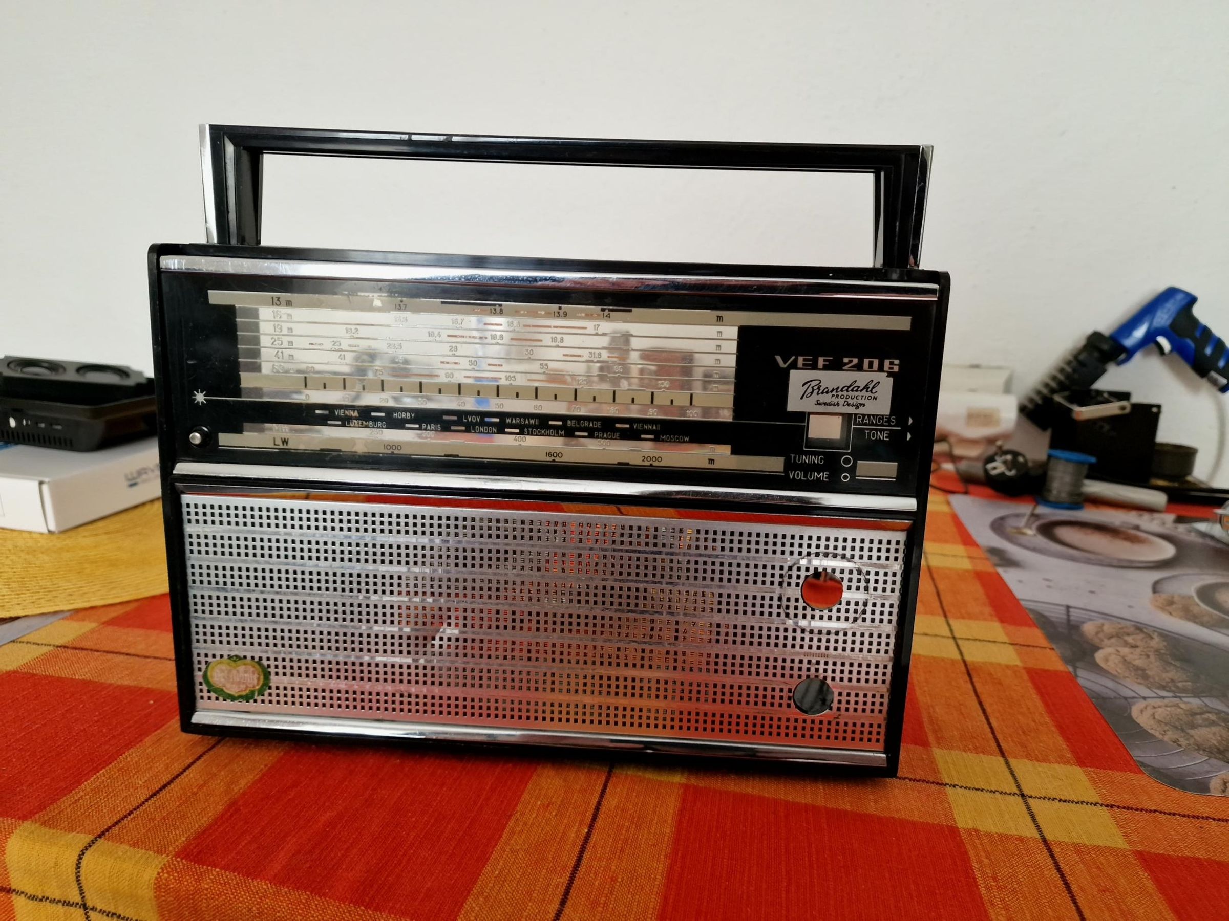 1970s VEF 206 Pi Internet Radio : 4 Steps (with Pictures) - Instructables