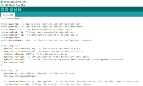 Arduino Harmless Mouse Trap You Can Build at Home : 6 Steps - Instructables