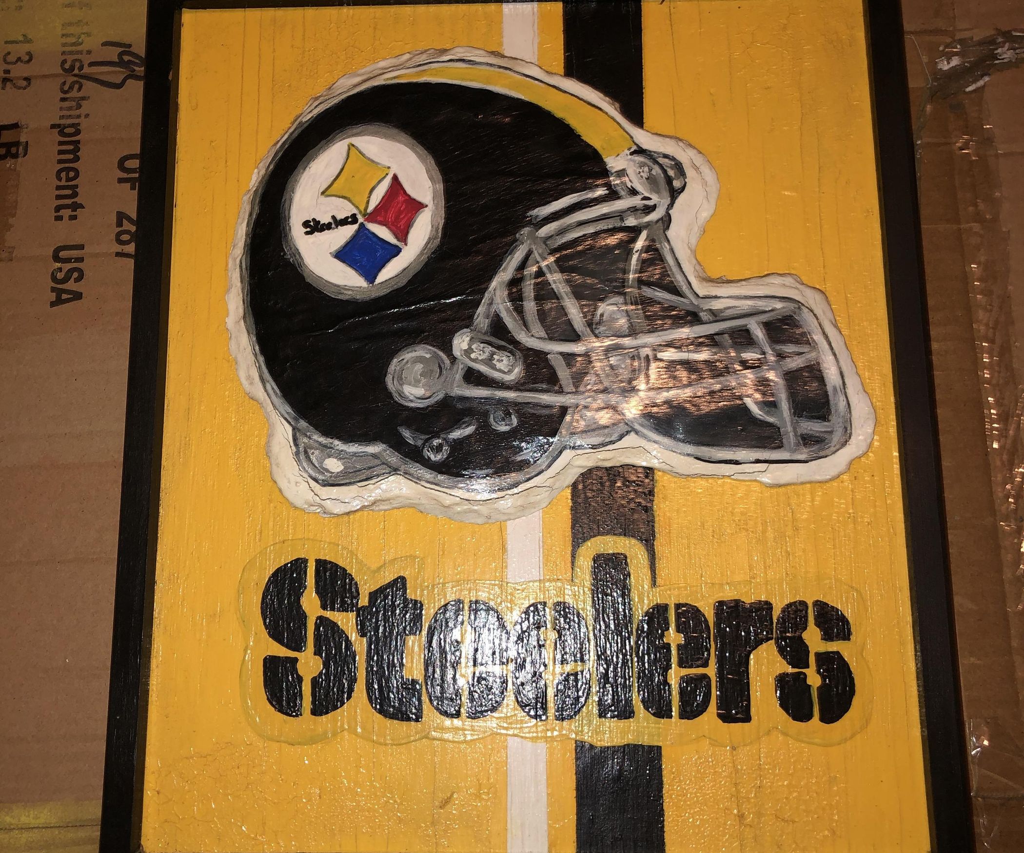 Wooden Steeler's Sign : 8 Steps - Instructables