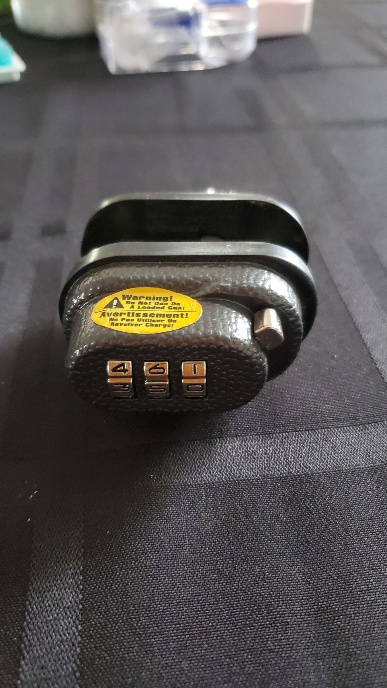 How to Reset Master Lock's Gun Trigger Combination Lock : 3 Steps ...