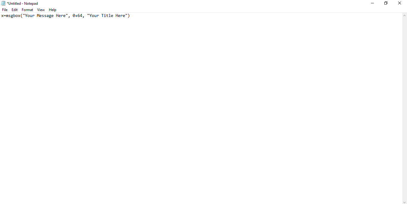 Fake Error Message : 8 Steps - Instructables