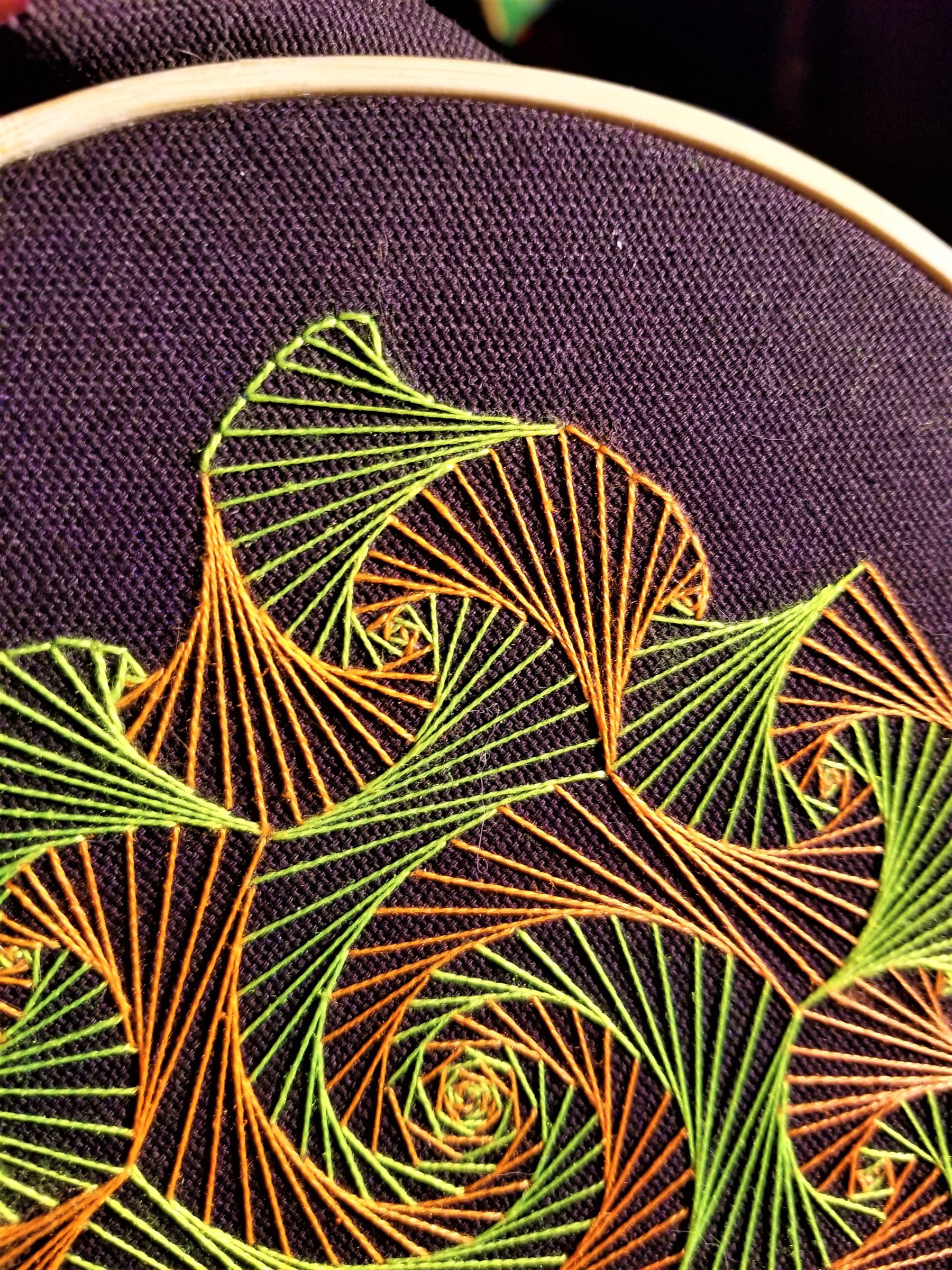 Parabolic Curve Art Embroidery : 8 Steps (with Pictures) - Instructables