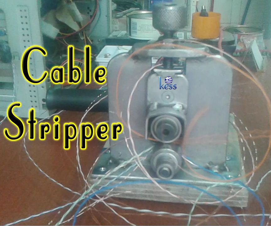 DIY Cable Stripper Machine for Recycling Copper Wires. : 10 Steps (with ...