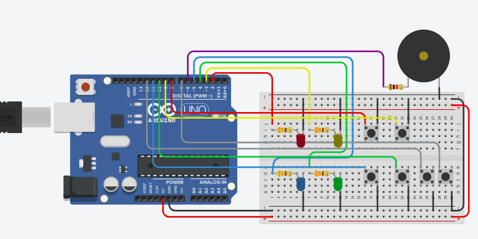 Jogo Genius Com Arduino : 9 Steps - Instructables