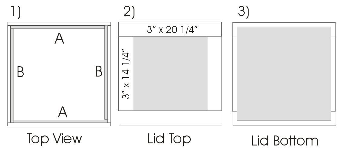 Giant "Wooden Letter Block" - Toy Box : 7 Steps (with Pictures ...