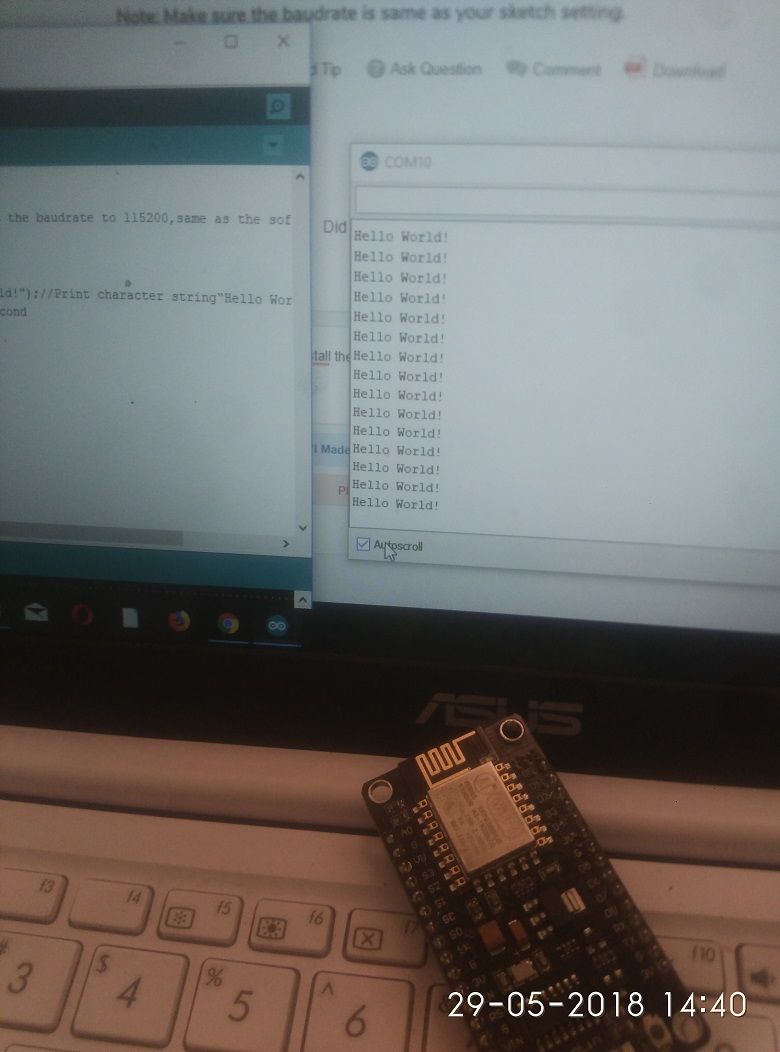 NodeMCU Basic Project-Hello World - Instructables