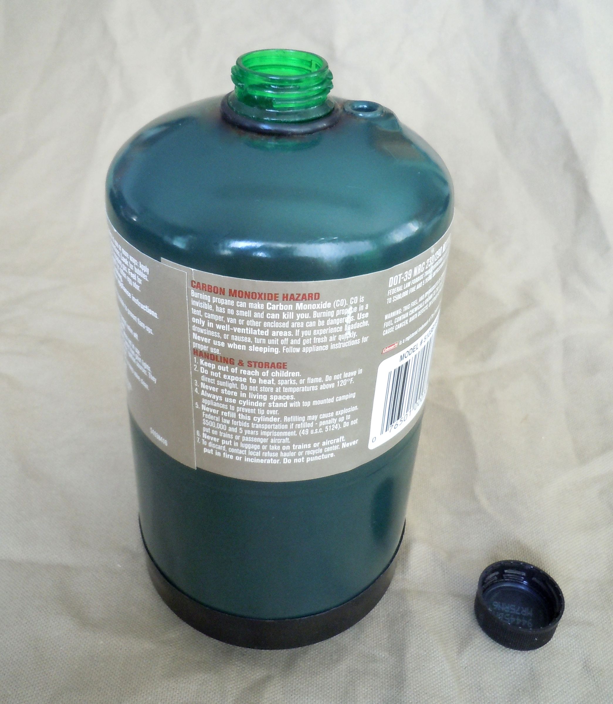 Propane Tank-ard Insulated Beverage Bottle : 14 Steps (with Pictures ...