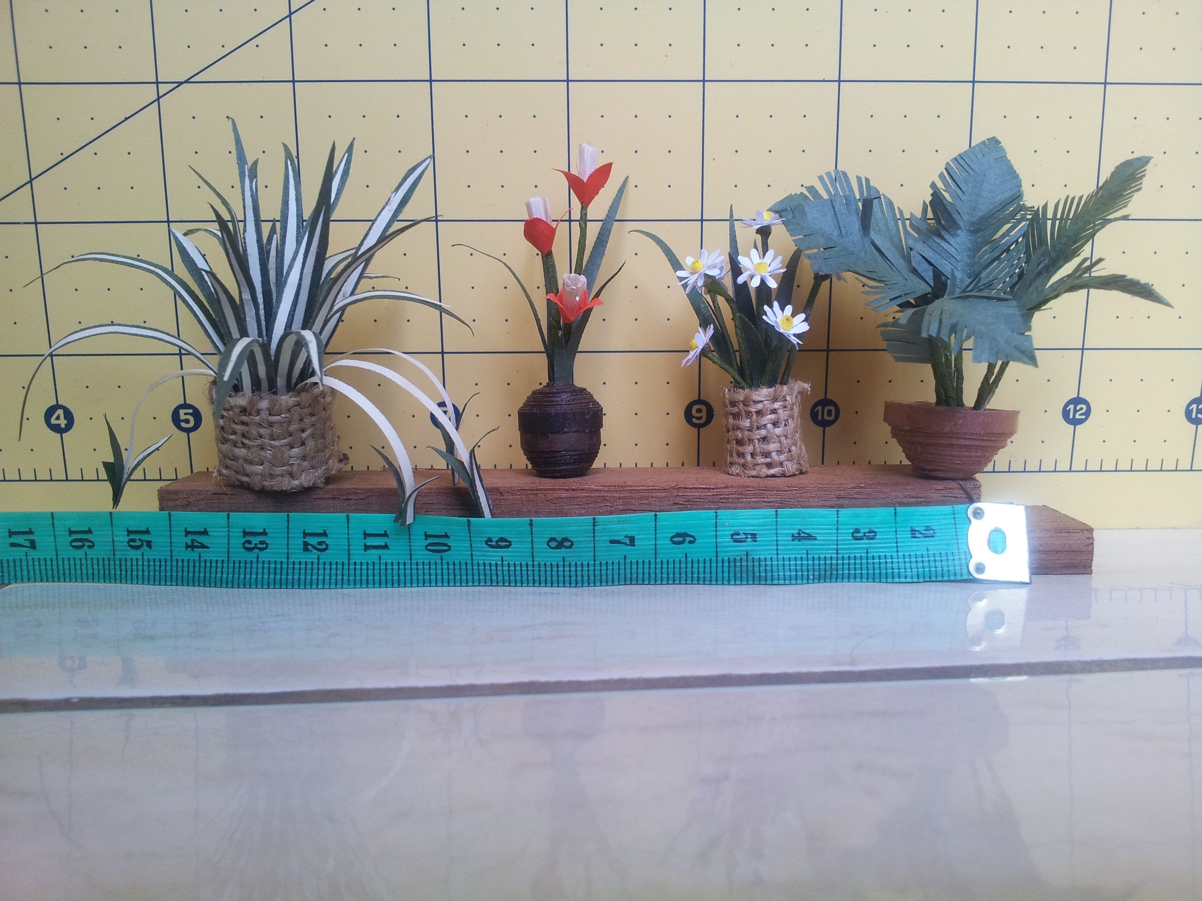 Miniatures Paper Plants for Doll House : 8 Steps (with Pictures ...